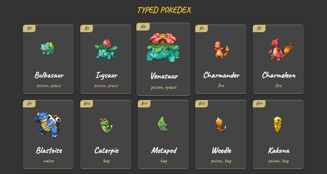 A Practical Guide To Typescript How To Build A Pokedex App Using Html Css And Typescript